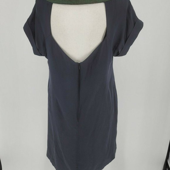 Postella | Dresses | Postella Silk Black Cutout Cocktail Dress Medium ...